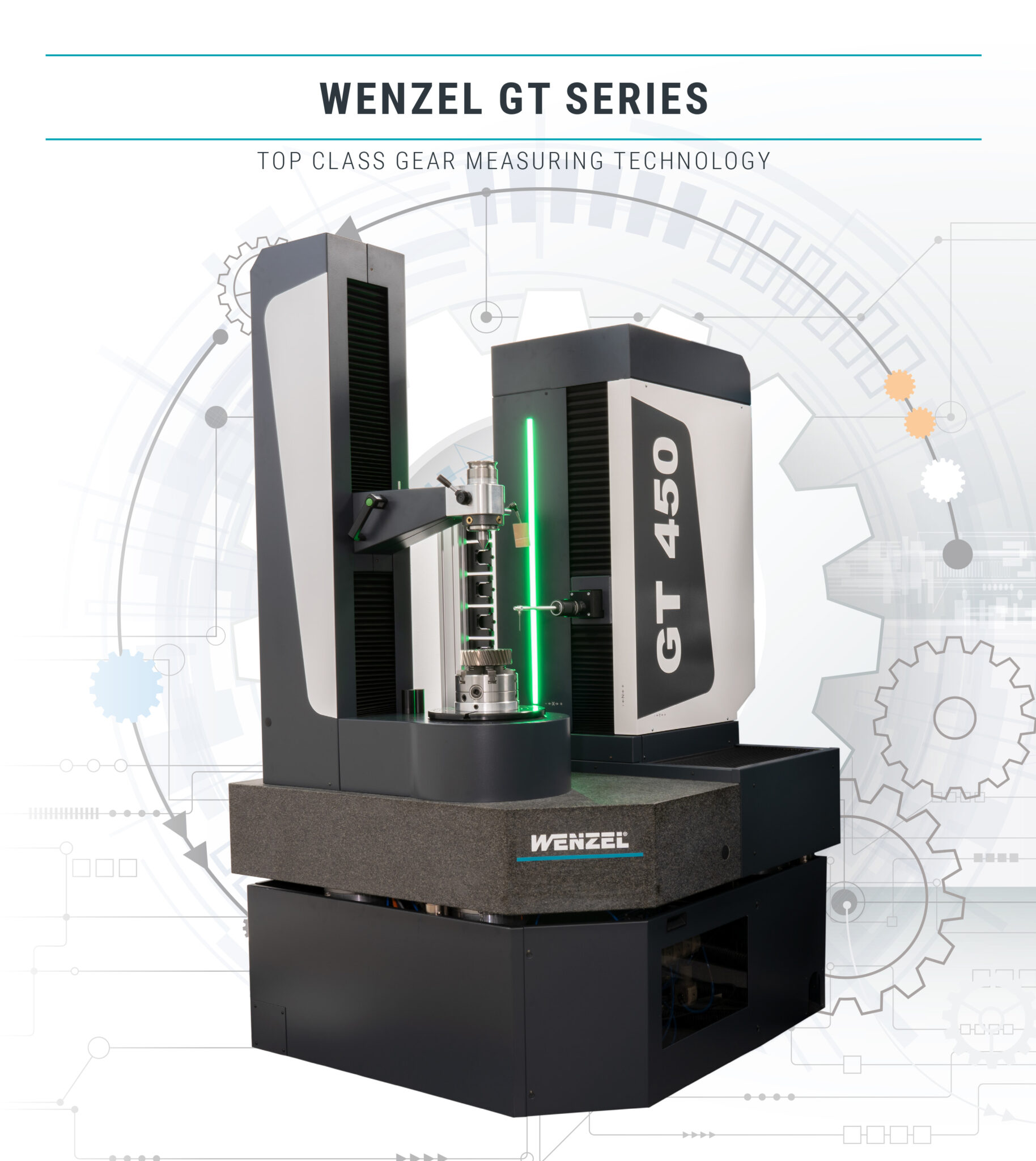 With our gear measuring system you can GearUP with WENZEL!